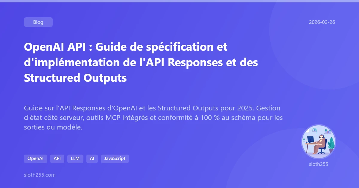 OpenAI API : Guide de spécification et d'implémentation de l'API ...